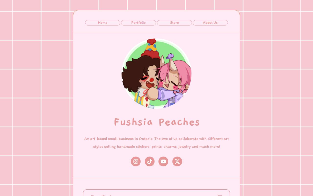 Fuchsia Peaches